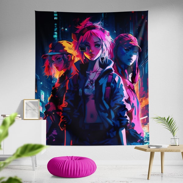Anime Tapestry - Etsy
