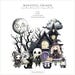 Watercolor Cute Halloween Clipart Set, Spooky PNG, Witch Clip Art ...