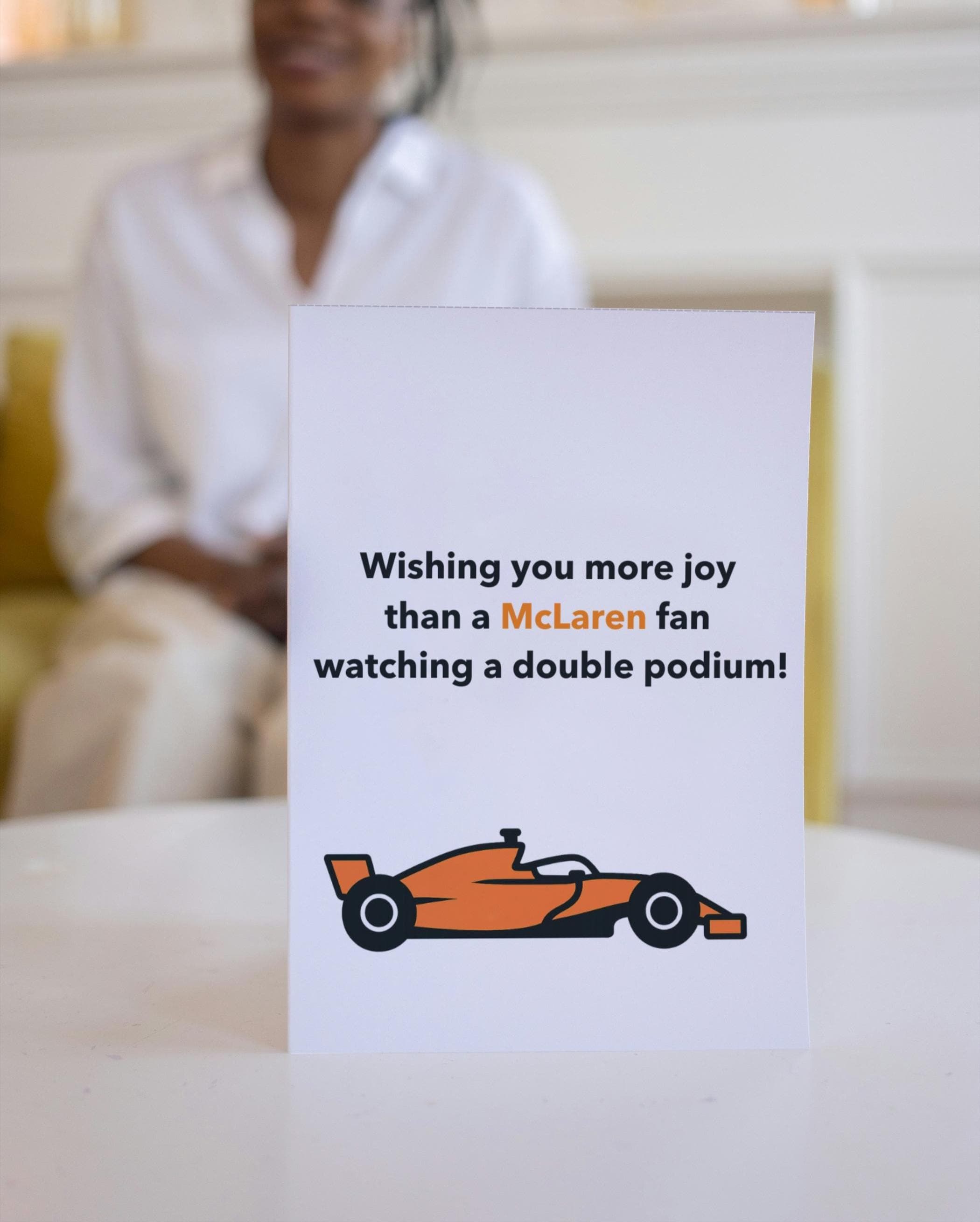 Funny Formula 1 Birthday Card F1 Card Father's Day F1 Fans for Men Dad ...