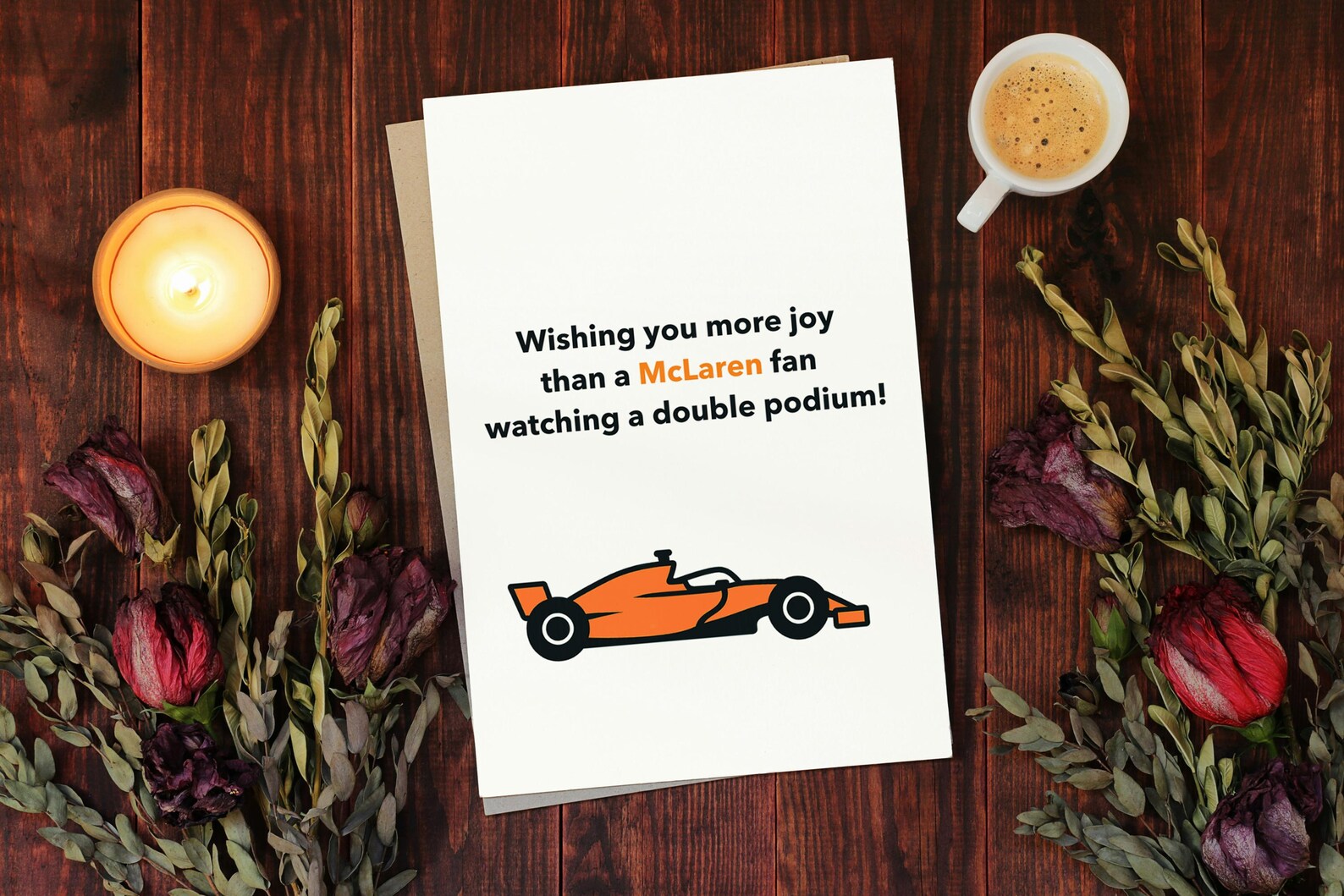 Funny Formula 1 Birthday Card F1 Card Father's Day F1 Fans for Men Dad ...
