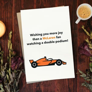 Funny Formula 1 Birthday Card F1 Card Father's Day F1 Fans for Men Dad ...