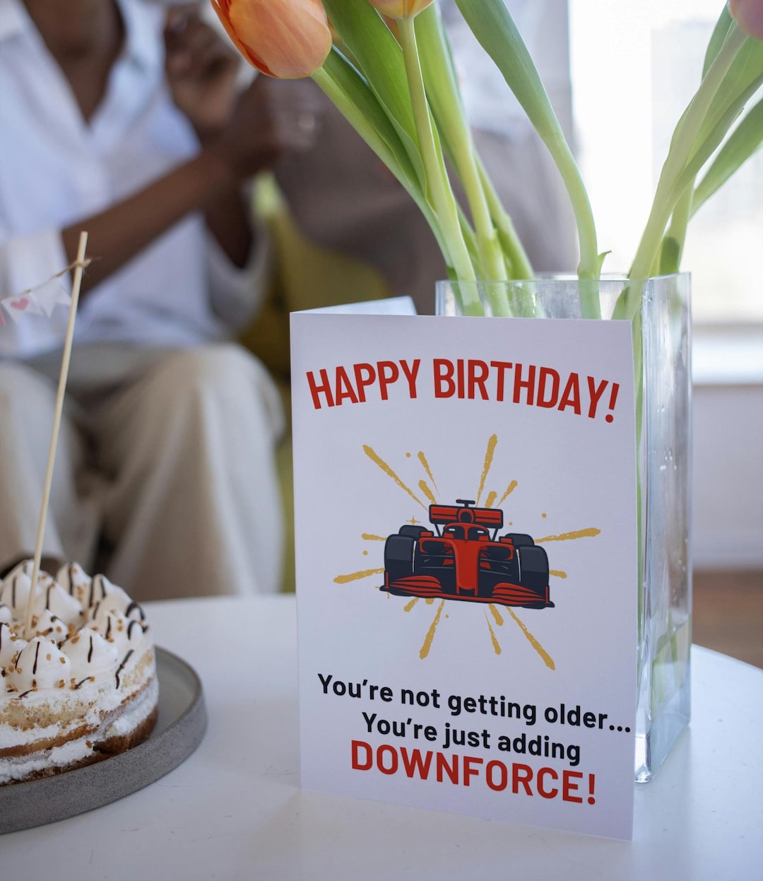 Funny F1 Birthday Card Formula 1 Printable Card for Him Digital ...