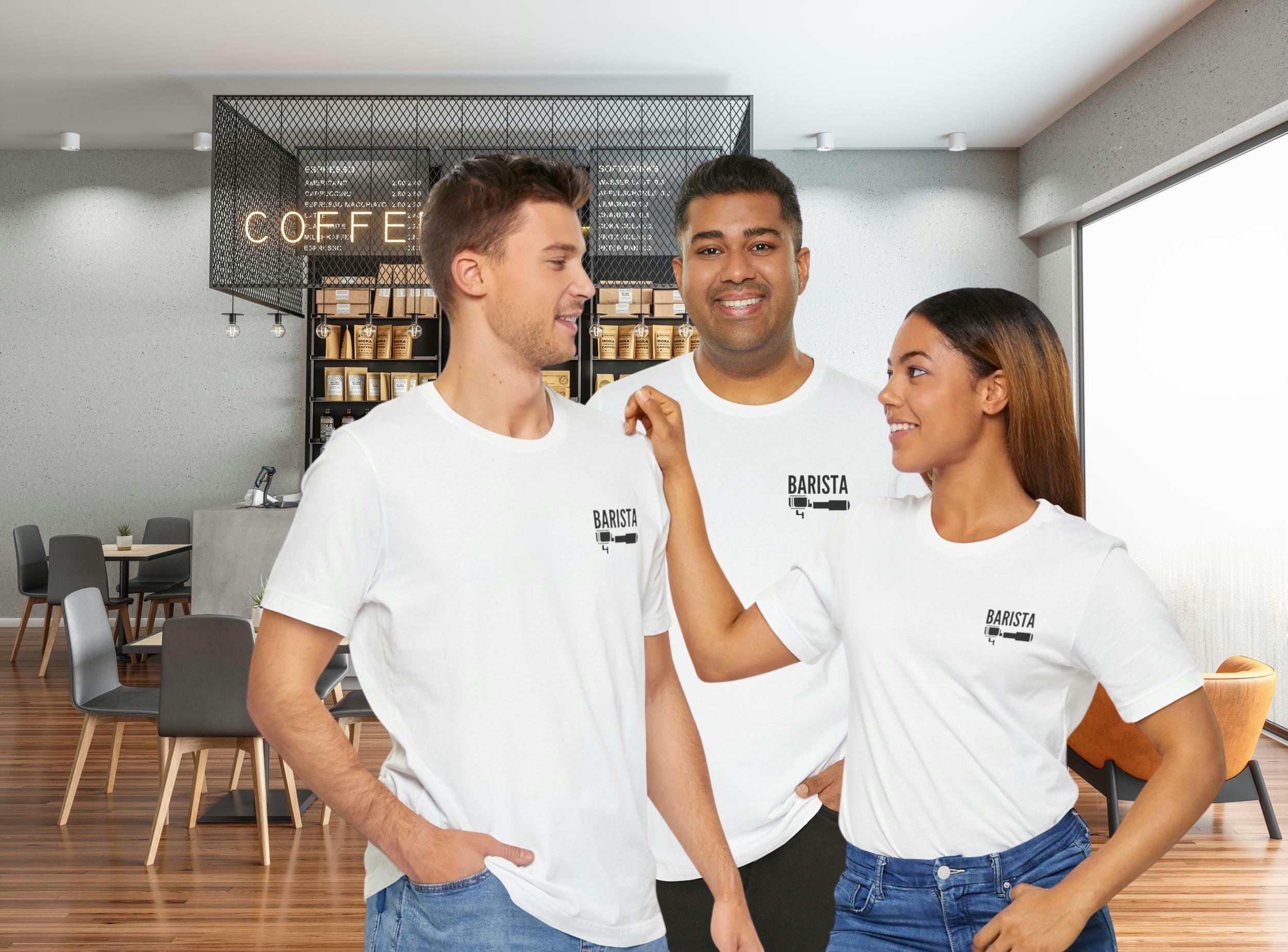 Barista T-shirt: Coffee Connoisseur Work Uniform - Etsy