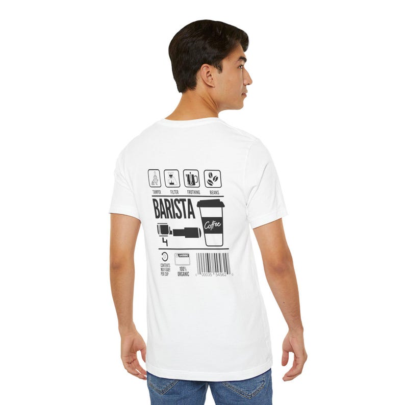 Barista T-shirt: Coffee Connoisseur Work Uniform - Etsy