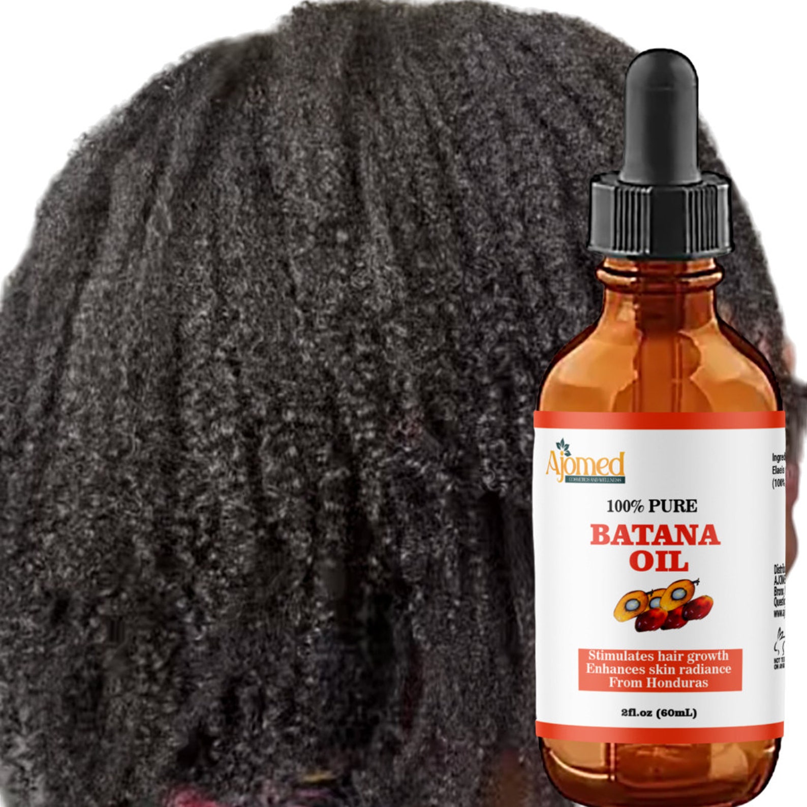 Pure 100% BATANA OIL BUTTER Bundle. Honduras Organic Ojon Oil for Hair ...