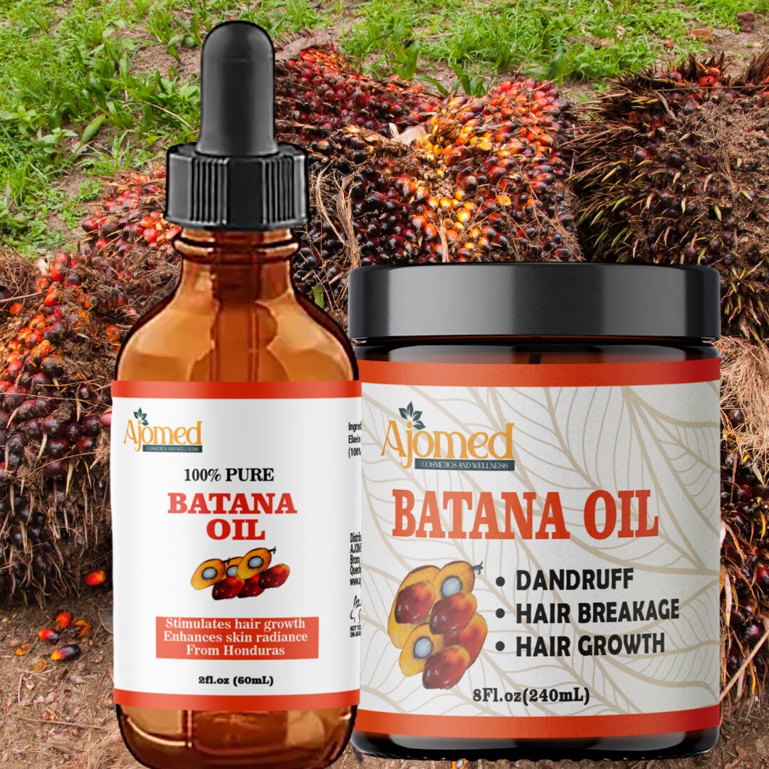 Pure 100% BATANA OIL BUTTER Bundle. Honduras Organic Ojon Oil for Hair ...