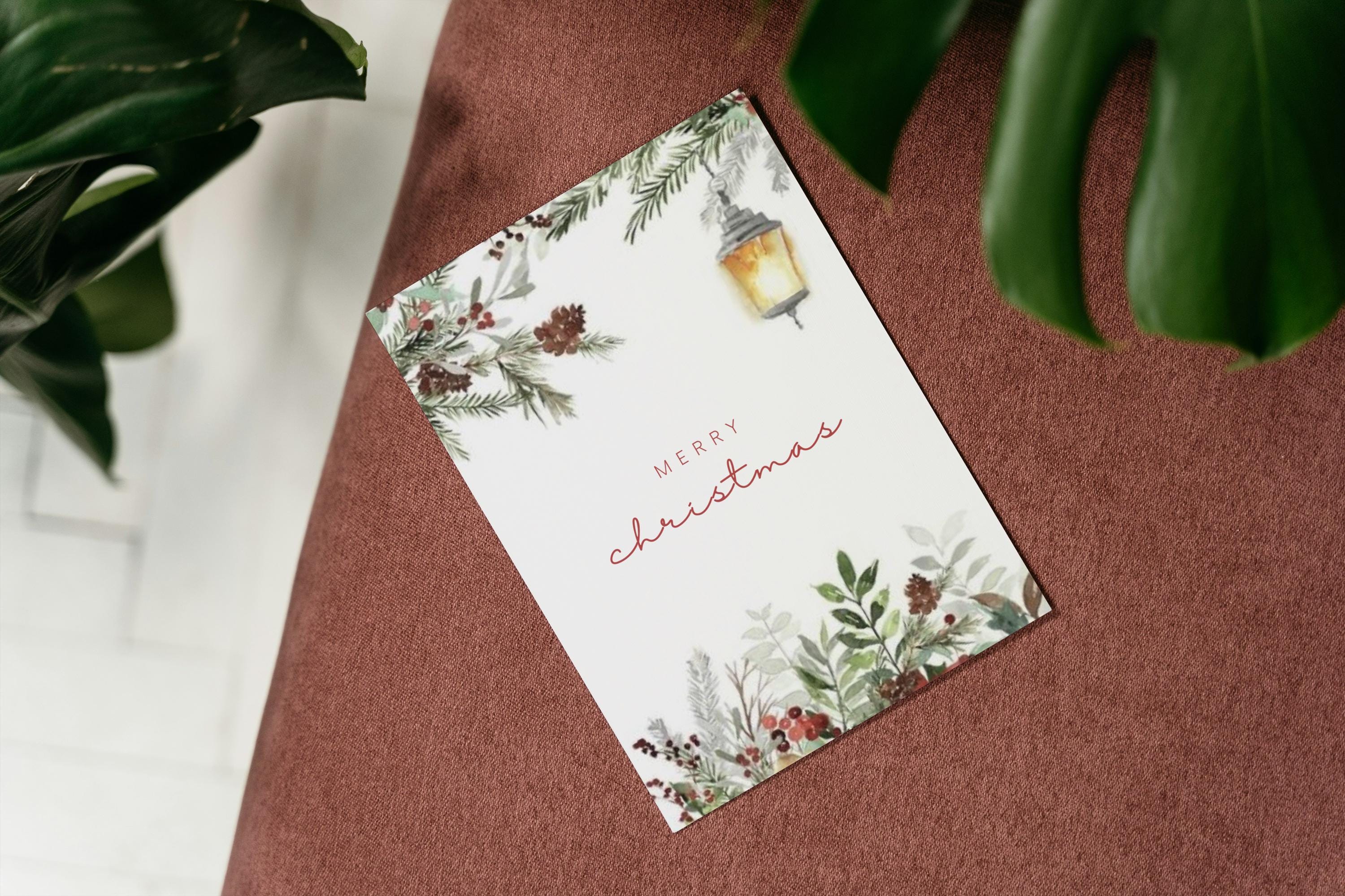 12 Pack of Christmas Cards Digital Download Printable - Etsy