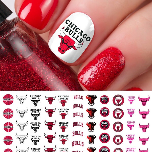 Basketball Nail Art - Etsy