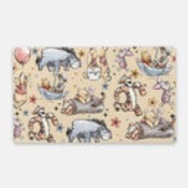 Pooh and Friends Desk Mat / Computer Accessories / Keyboard - Etsy