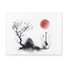 Zen Guitar Traditional Japanese Art Style Ink Calligraphy, Sumi-e ...