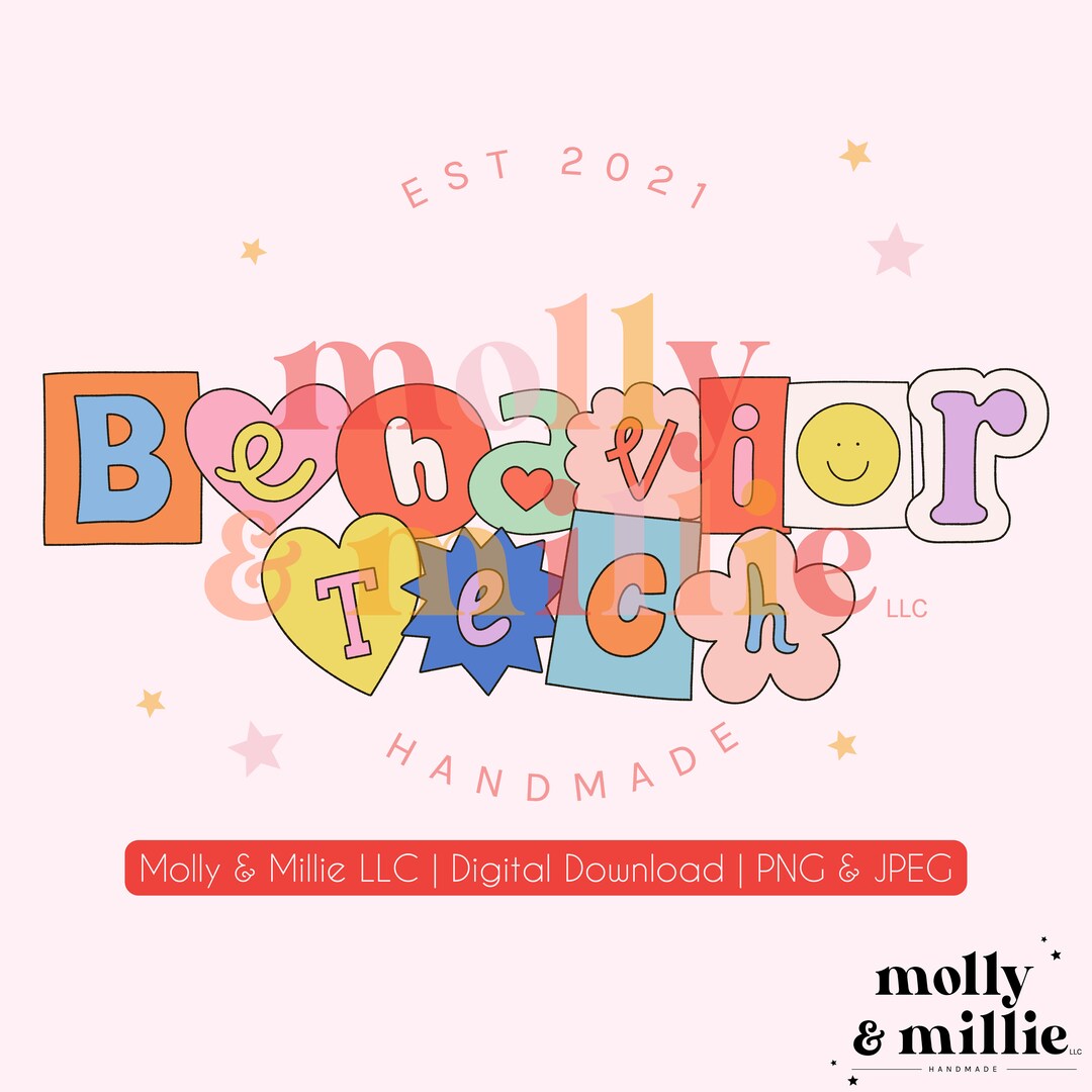 DIGITAL DOWNLOAD Behavior Technician | Behavior Tech | Behavior ...