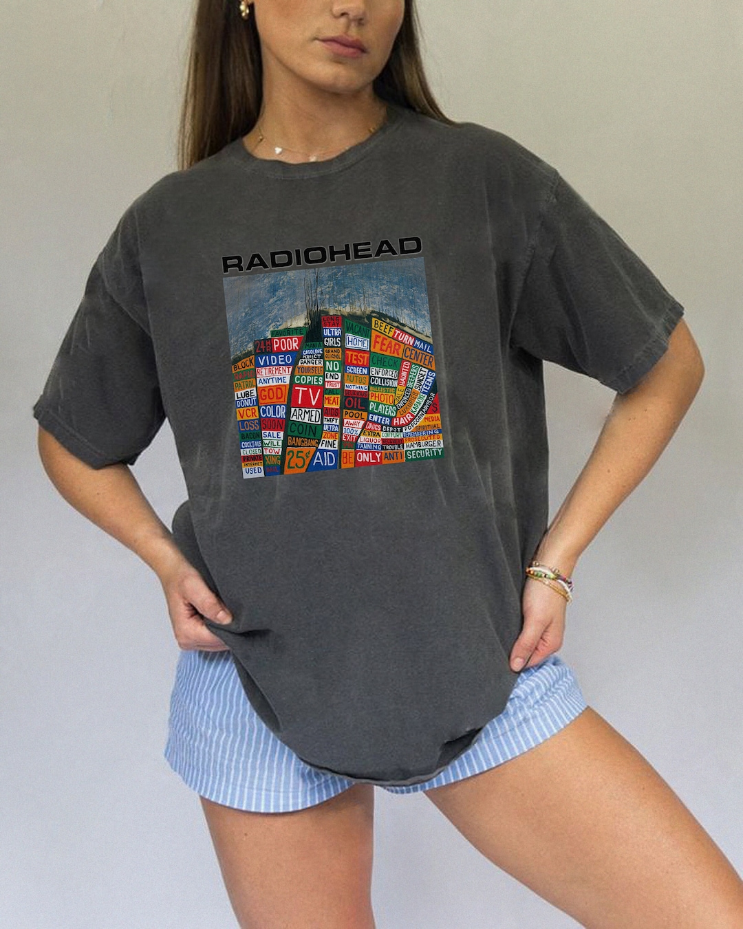 RADIO HEAD SHIRT, Vtg, Radiohead, Hail to the Thief Shirt, Radiohead ...