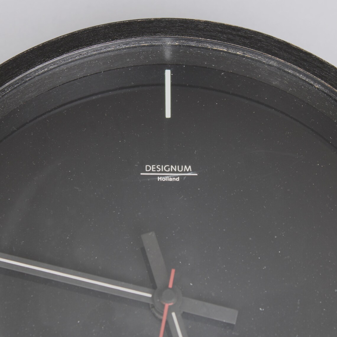 Paul Schudel (1951) Black Pendule SK, for Designum, 1982, Made in ...