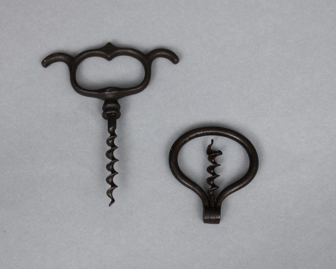 Set of 2 Metal Corkscrews - Etsy