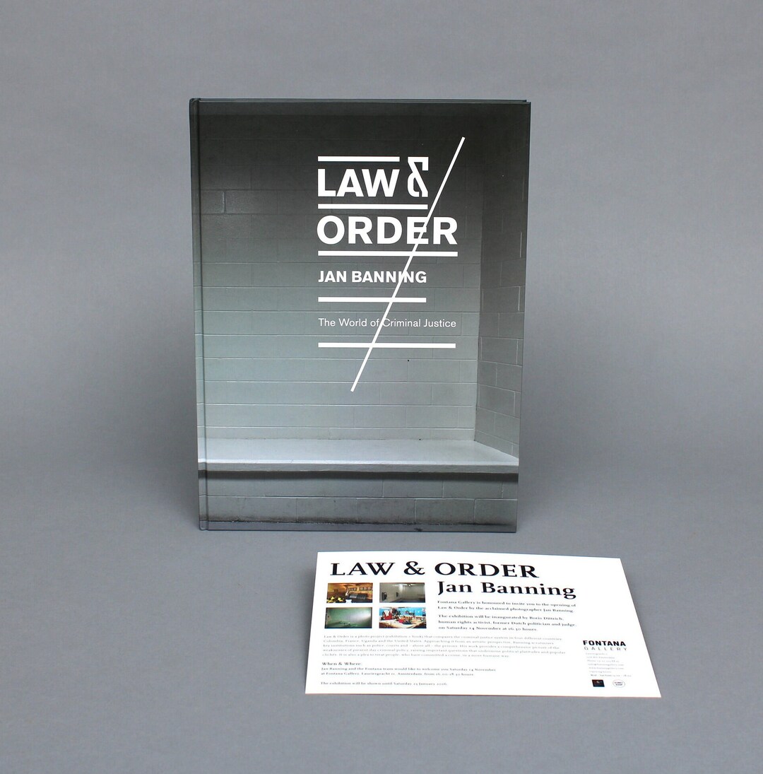SIGNED Photobook: Law & Order, the World of Criminal Justice, Jan ...