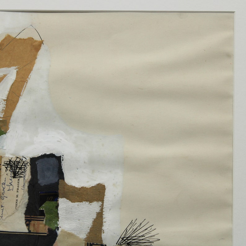Ernst Vijlbrief (1934-2010) - Collage - "special Delivery" - Signed ...
