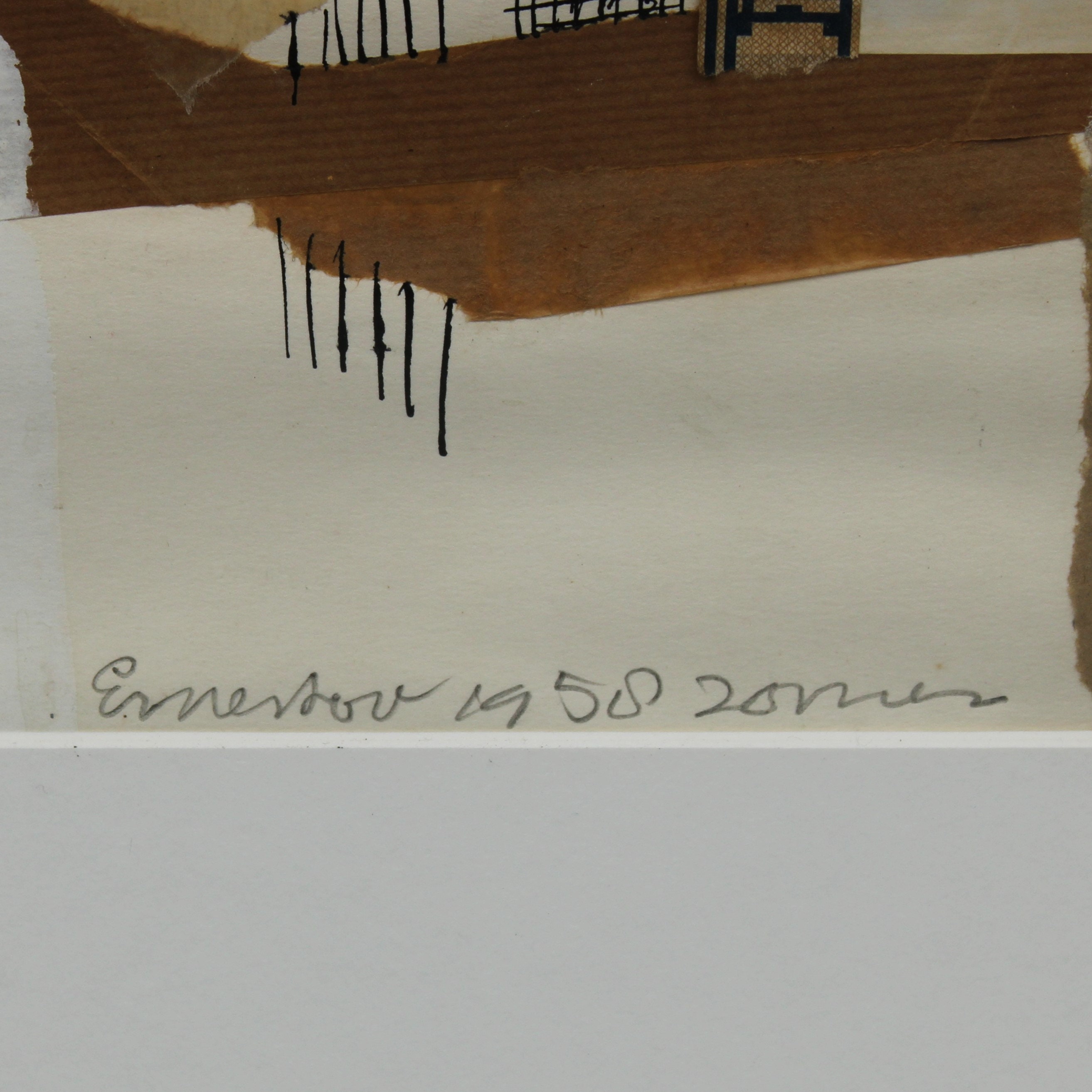 Ernst Vijlbrief (1934-2010) - Collage - "special Delivery" - Signed ...