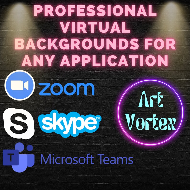 Living Room Zoom Background Virtual Backgrounds for Meetings Zoom Back ...