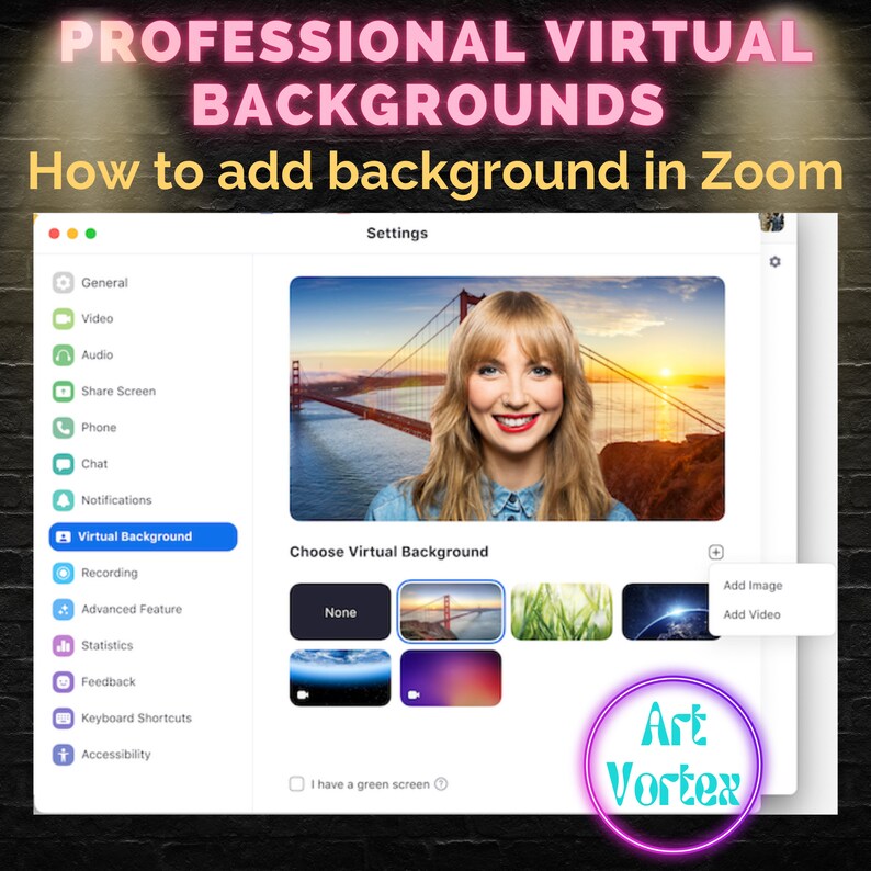 Living Room Zoom Background Virtual Backgrounds for Meetings Zoom Back ...
