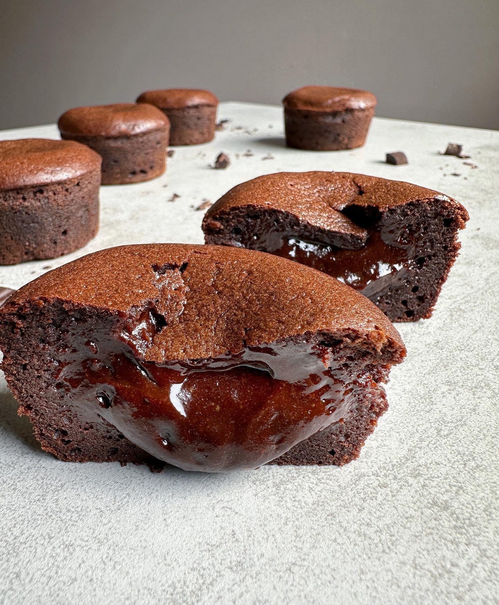 CHOCOLATE MOLTEN Lava CAKES Digital Recipe Recipe Card Cookbook - Etsy