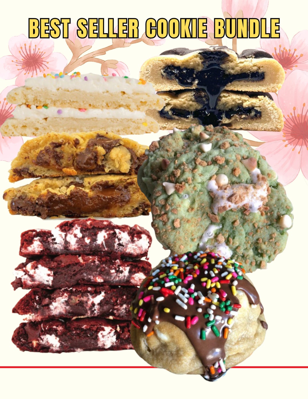 Gourmet Stuffed Cookie, Homemade Cookie Recipe, Bakery Gourmet Cookie ...