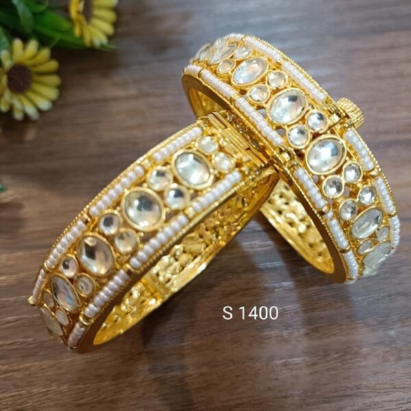 Rajwadi Kada Set - Etsy