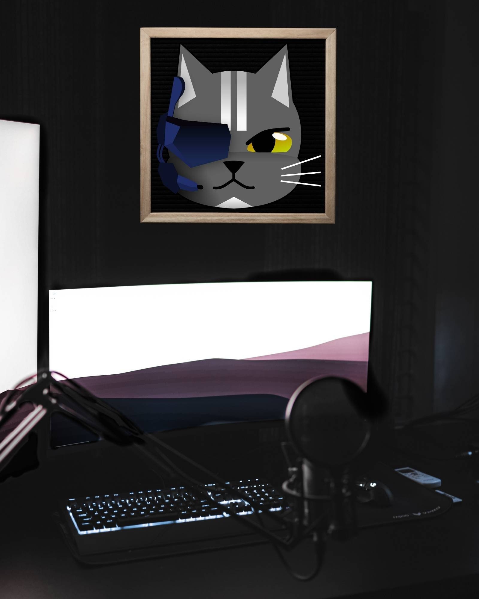Gamer Cat Face -instant Digital Download - Svg, Png, Jpg - Etsy