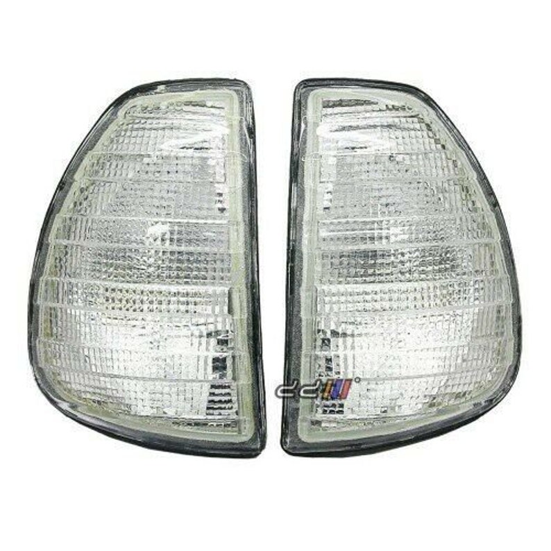 New 1set White L&R Front Corner Light Lamp for Mercedes Benz W123 240D ...