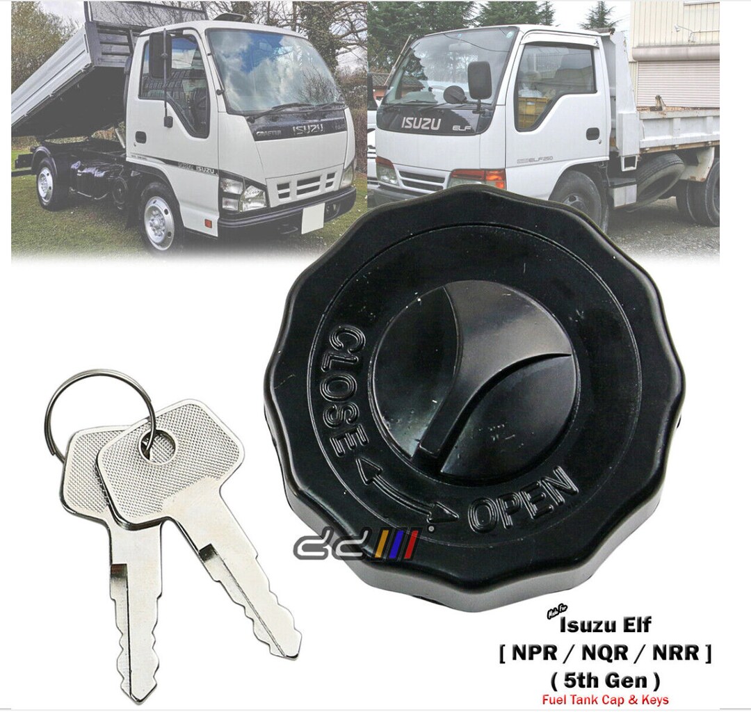 New Truck Gas Fuel Tank Cap Key Lock Fits for Isuzu Elf NPR NQR NKR Nhr ...