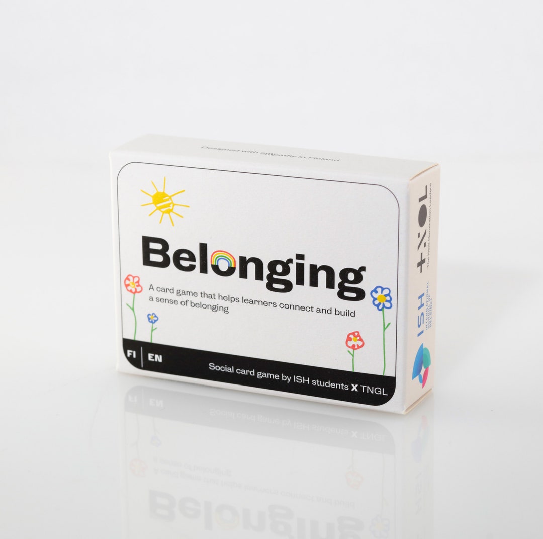 Belonging School Card Game - Etsy