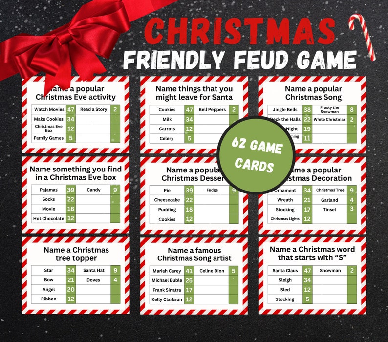 Christmas, Printable Games, Christmas Family, Games, Christmas Party ...
