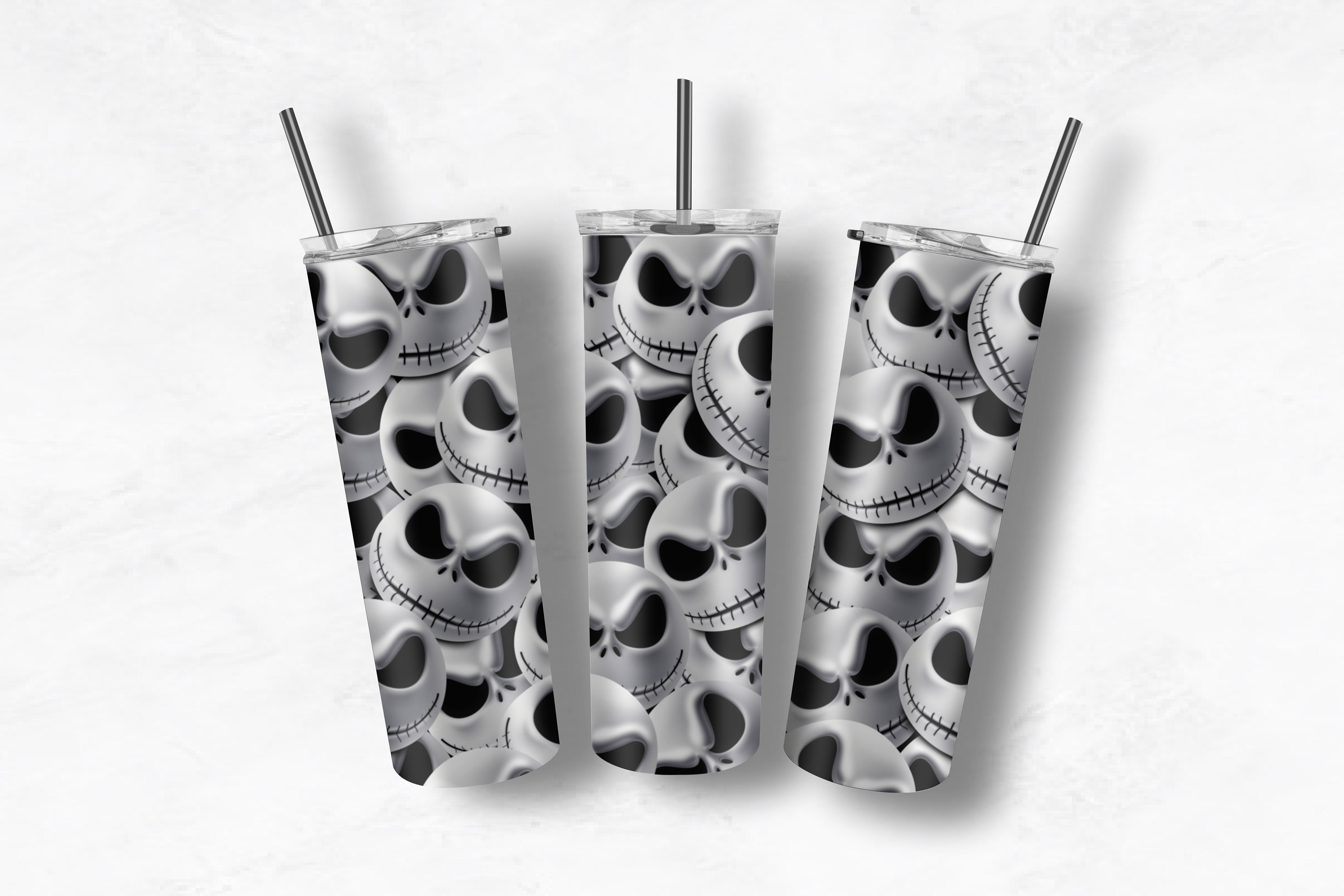 Tumbler PNG Jack Skellington Sublimation Download Digital Design ...