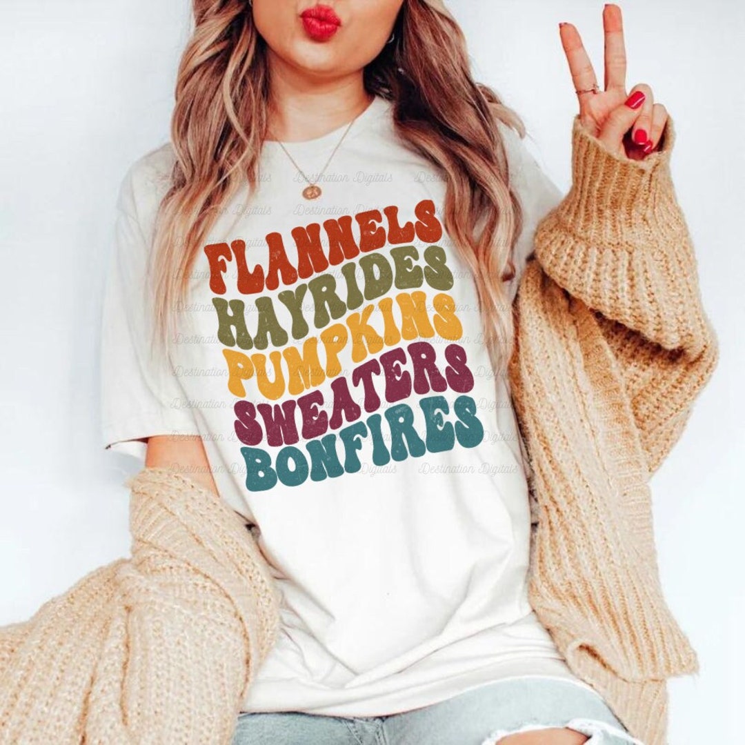 Fall Digital Png, Fall Shirt Png, Fall Design, Sublimation Designs ...