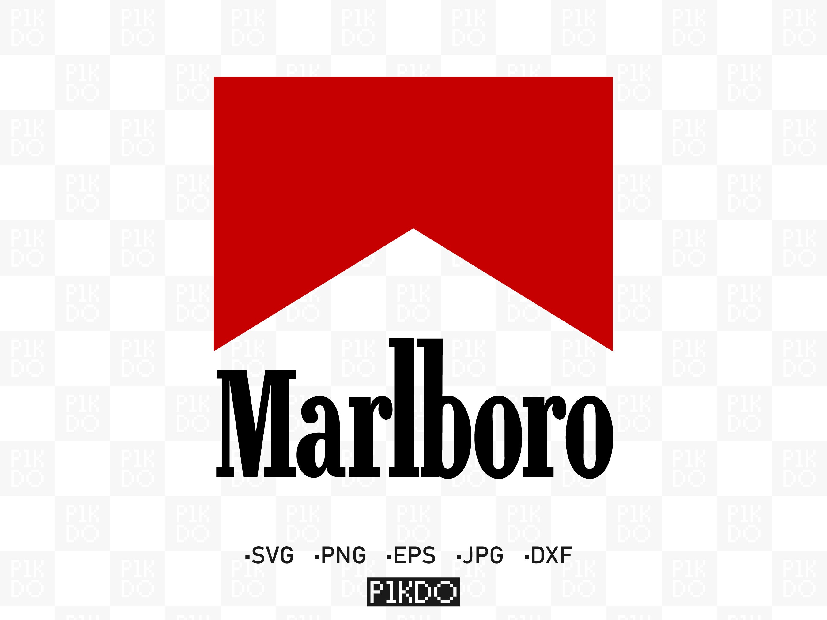 Marlboro Logo Svg Marlboro Logo Decal Marlboro Tshirt - Etsy Australia