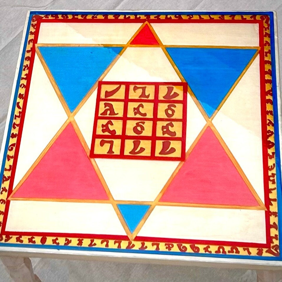 John Dee Inspired Enochian Scrying Table - Etsy