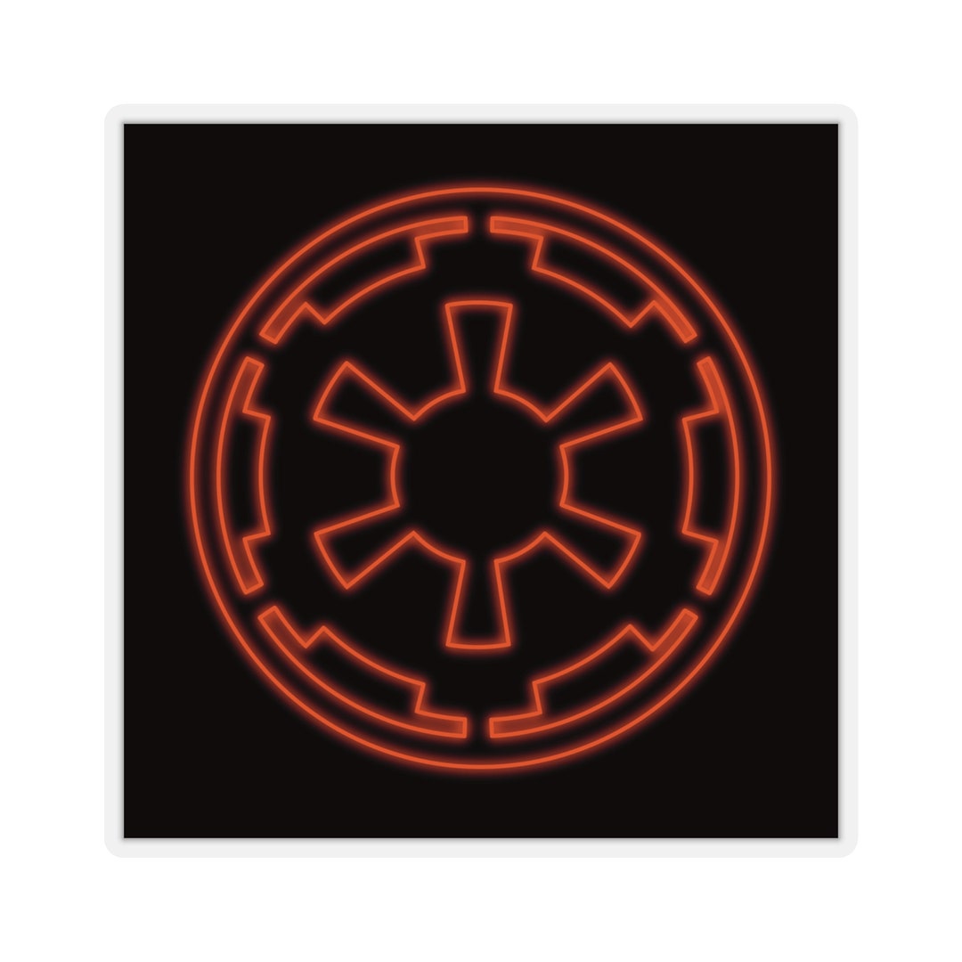 Neon Empire Logo Sticker - Etsy