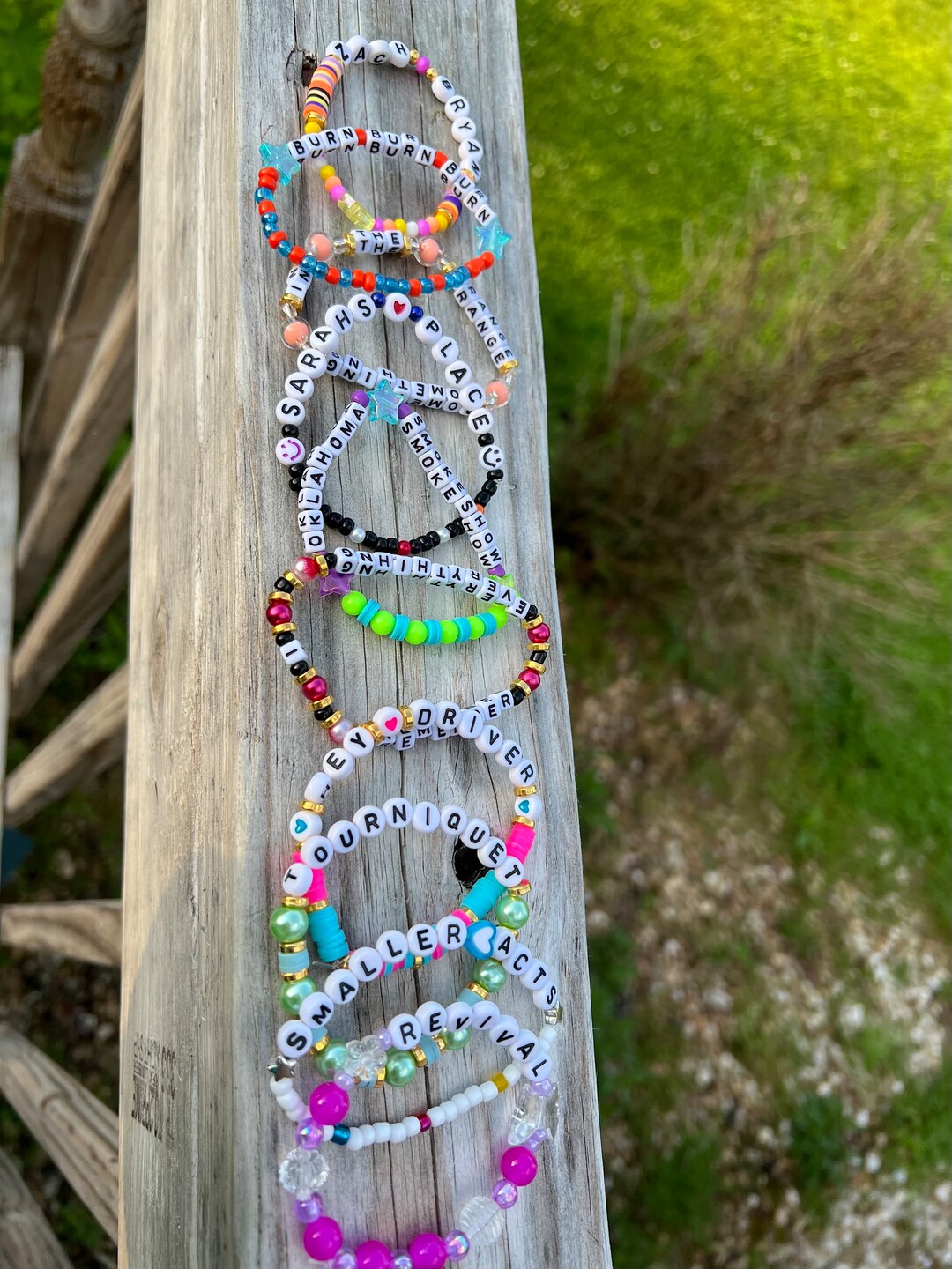 ZACH BRYAN INSPIRED Set of 10 Mystery Bracelets - Etsy