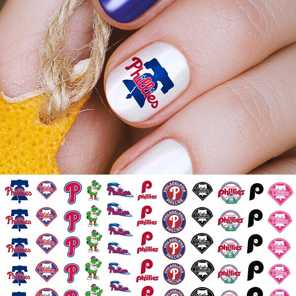 Baseball Nails - Etsy