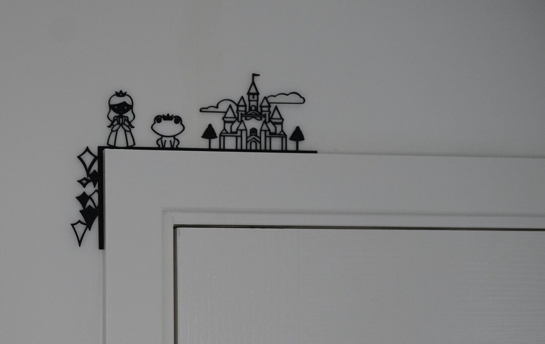 3D Printed Princess Castle Door Frame Corner Accent - Etsy