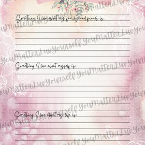 Gratitude Journal With Mindfulness Coloring Pages - Etsy