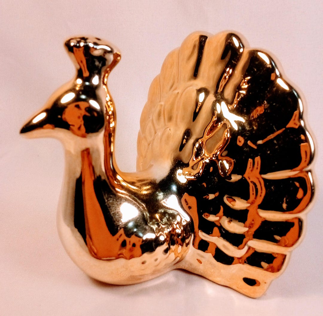 Happy Thanksgiving Turkey Figurine, Thanksgiving Decor Fall Miniature ...