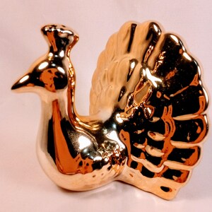 Happy Thanksgiving Turkey Figurine, Thanksgiving Decor Fall Miniature ...