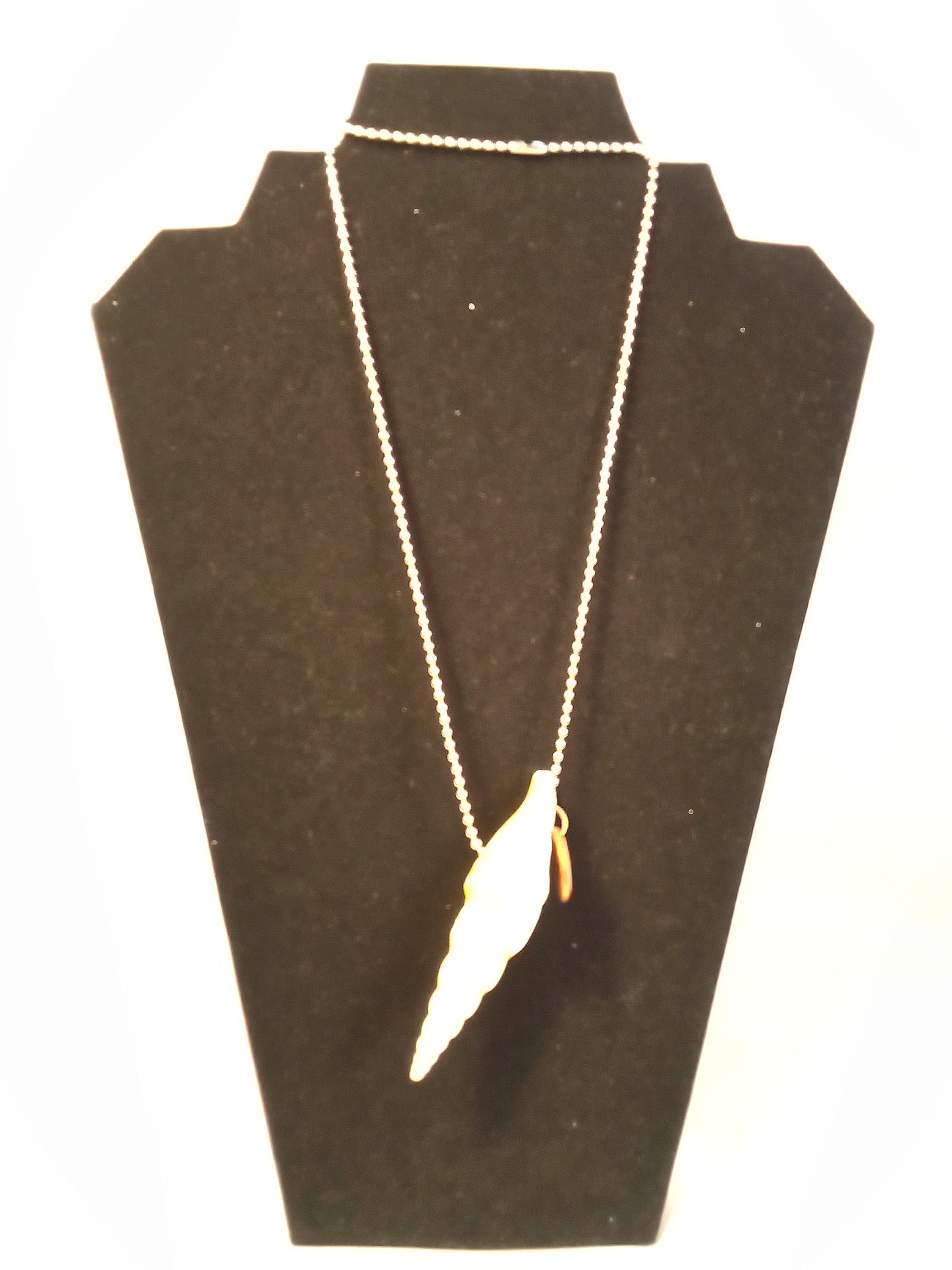 Filipino Cone Shell Necklace for Surfers Large Single for Casual Wear ...