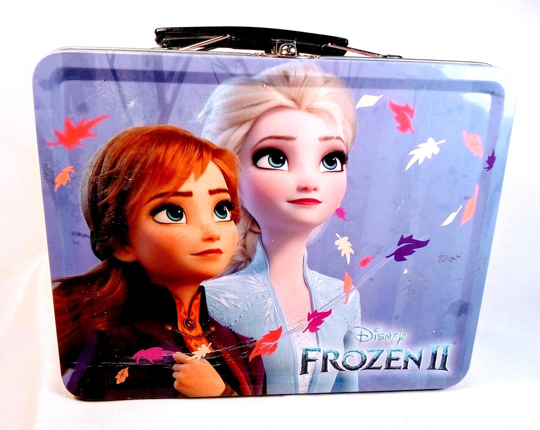 Elsa Lunch Box: Frozen Inspired Purple Snack Container - Etsy
