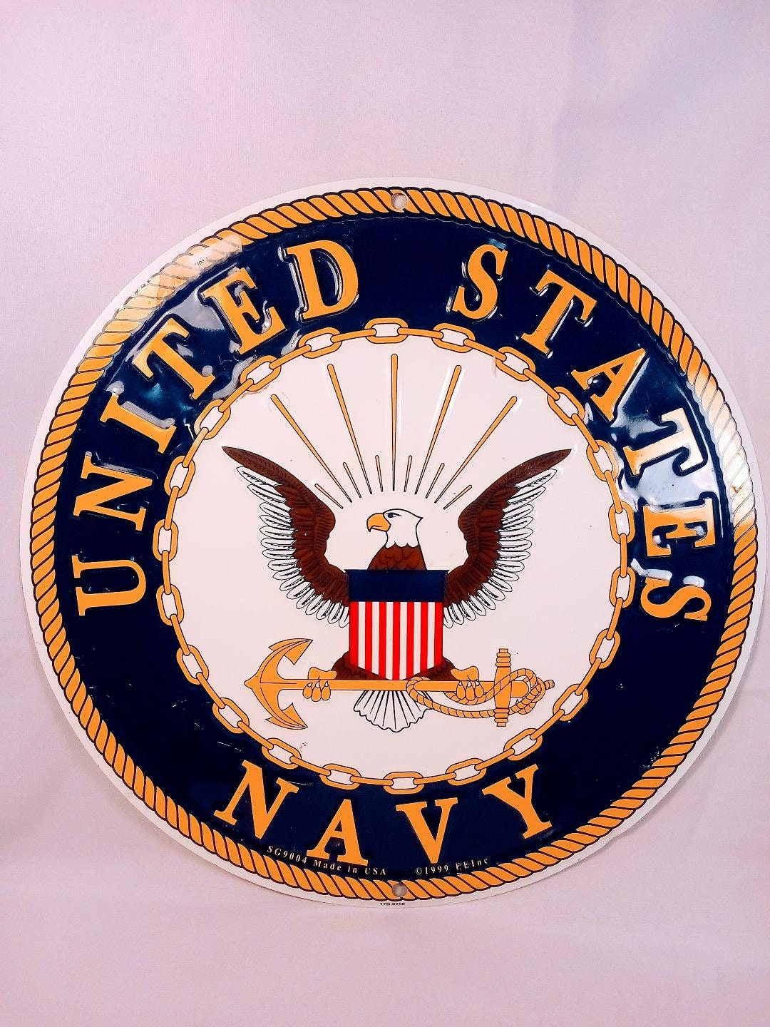 United States Navy Seal, Emblem Wall Decor Vintage 1996 Gift for Him ...