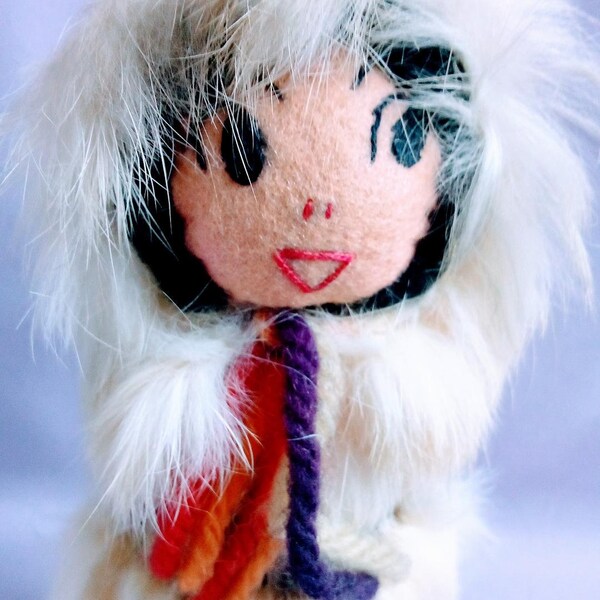 Eskimo Figurine - Etsy