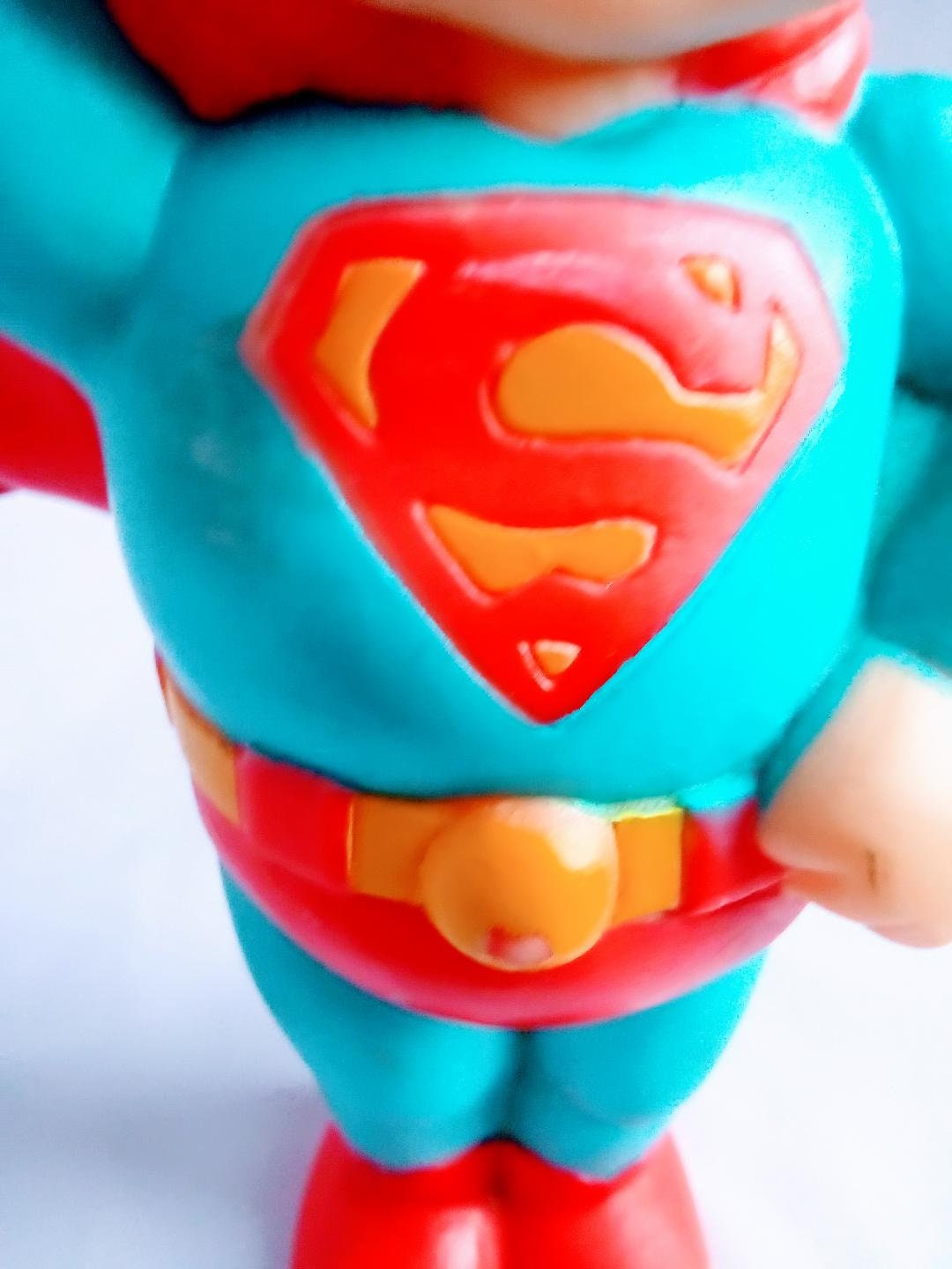 Superboy Original Figurine 1978 7x3 1/2 Collectible Squeezable - Etsy