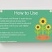 Garden Themed Reward Punch Cards - Etsy