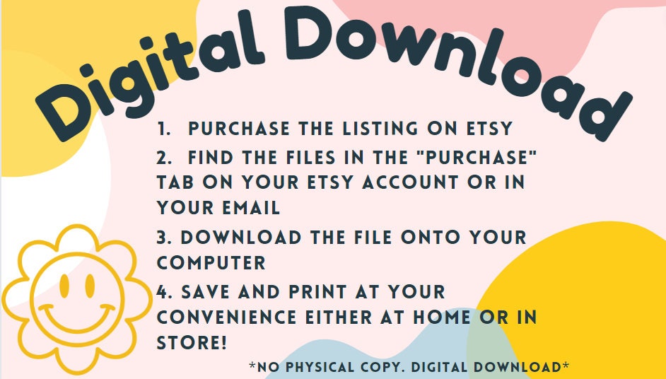 Boho Smiley Face Reward Punch Card - Etsy