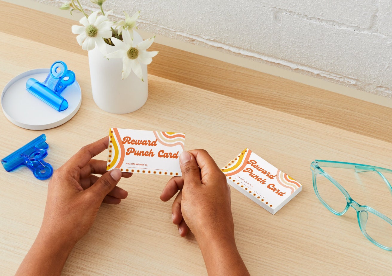 Boho Reward Punch Cards - Etsy